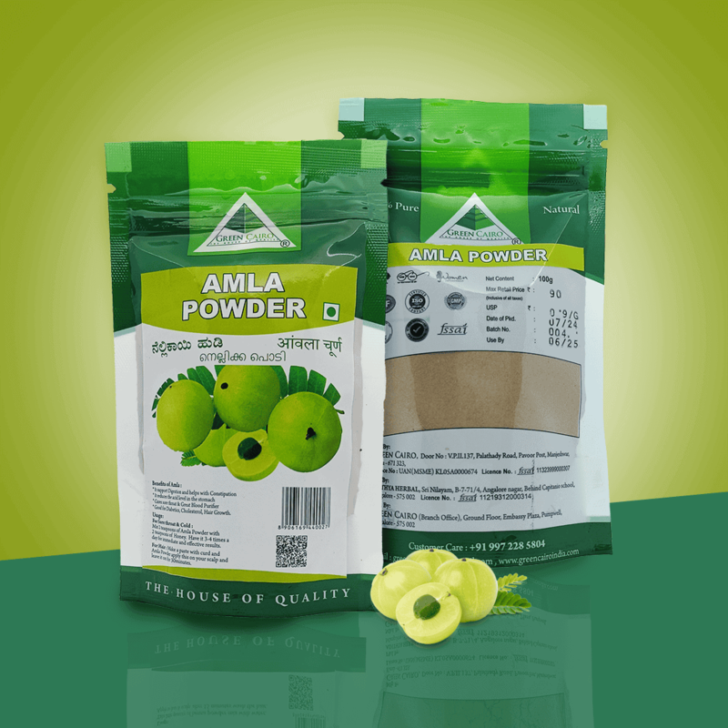 Amla Powder - Pure & Natural | Pan India Delivery (3-6 Days)